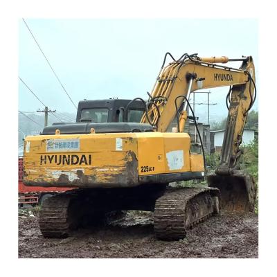 China Hyundai 225LC-7 Excavator 25 Ton Used in Good Working Condition with Original Painting for sale
