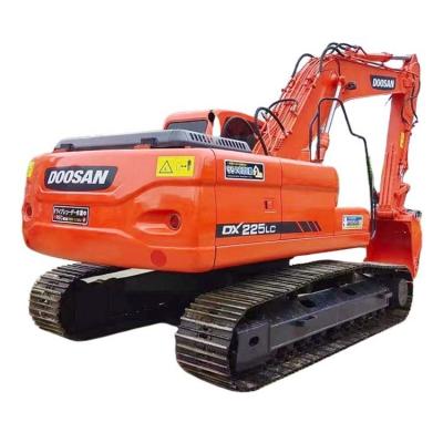 中国 ドーサン 225 エグババター 22 トン クローラーチェーン 韓国製 稼働重量 21800 KG 販売のため