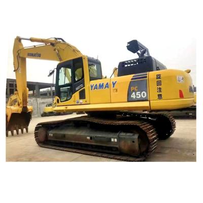 중국 일본에서 사용 된 코마쓰 450-8 발굴기 상태가 좋습니다 45125 KG 운영 무게 257 KW 판매용