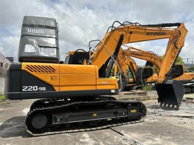 Cina Hyundai R220LC 220LC-9S di seconda mano 22 tonnellate Scavatore Spala Scavatore 1.05m3 2022 Modello in vendita