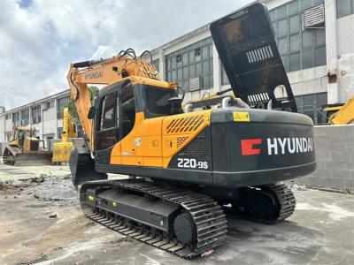 Cina Hyundai R220LC 220LC-9S di seconda mano 22 tonnellate Scavatore Spala Scavatore 1.05m3 2022 Modello in vendita