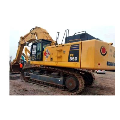 중국 오리지널 코마쓰 PC850-8 원본 수압 펌프와 함께 사용 된 발굴기 좋은 상태 판매용