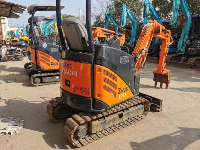 China 3600mm Longa Hitachi ZX17 Excavadora Usada Chassi Retrátil Mini Excavadora Importada à venda