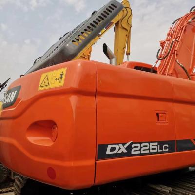China Korte werktijden gegarandeerd Originele Korea Gebruikte Doosan DX225LC Crawler Excavator 115KW Te koop