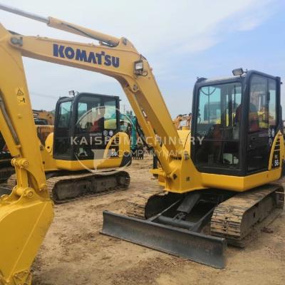 中国 低労働時間 2020 コマツー PC56 掘削機 日本製 S4D87E-1 エンジンタイプ 販売のため