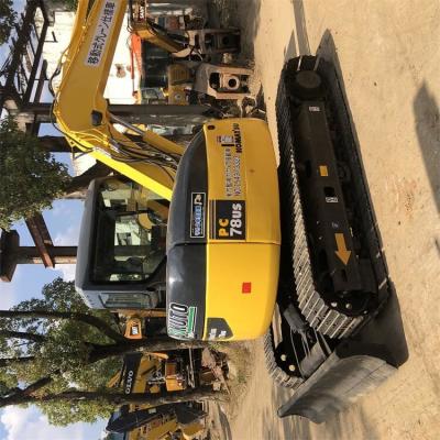 China Japan Gebruikte Komatsu PC78 Mini Graafmachine Originele Hydraulische Valve Transport Hoogte 2,5m Te koop
