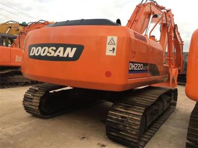 Cina Escavatore a trasloco Doosan DH220LC-7 usato 21400KG Peso operativo 3,3 m Larghezza di trasporto in vendita