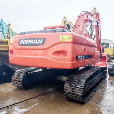 Cina Buone condizioni Doosan DX225 Maschina di scavo medio Peso 22000 KG dalla Corea del Sud in vendita