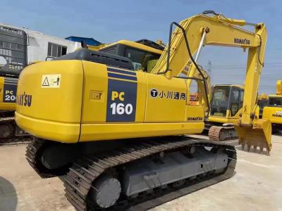 中国 2021年 中古 コマツー PC160-7 クローラー 掘削機 優れた性能と強力なエンジン 販売のため