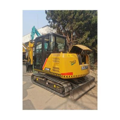 中国 6TON Sany SY65C 掘削機 ドーザー ドーザーと掘削機 コンボ 割引 販売のため