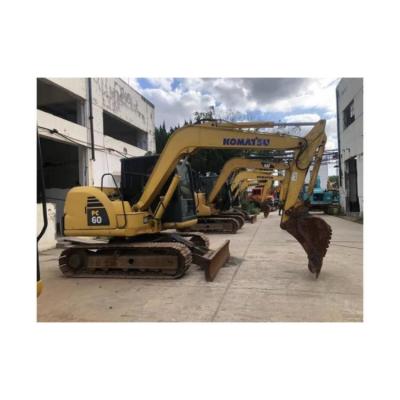 중국 운송 너비 2.2m 사용 된 코마쓰 PC60-7 일본 2018 건설용 발굴기 판매용