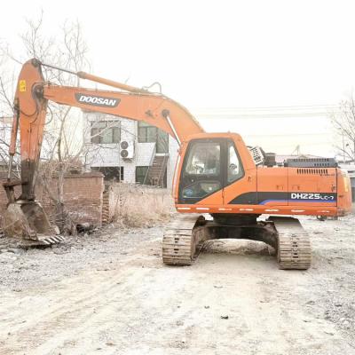 Cina Escavatori medi da 22 tonnellate Doosan DH225-7 provenienti dalla Corea del Sud con un peso operativo di 21800 kg in vendita