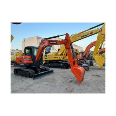 中国 中古 ドーサンミニ掘削機 ドーザーブレード DX60 DX75 DX80 DX55 0.21m3 バケット容量 販売のため