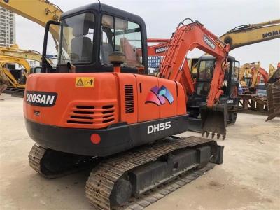 Cina Doosan DH55 mini escavatore con cilindro idraulico originale in buone condizioni in vendita
