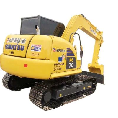 중국 좋은 건강과 상하이에서 4.2 km/h의 이동 속도와 함께 코마쓰 PC70-8 미니 발굴기 판매용