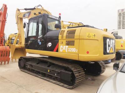 Cina Buone condizioni 20 tonnellate usato Caterpillar 320D2 escavatore in Giappone con basso orario di lavoro in vendita