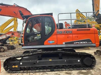 China Doosan DX60 DX80 DX75 DX150 DX225 graafmachines met een bedrijfsgewicht van 29500 kg Te koop