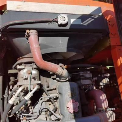 China 2560 Werktijden Doosan Mini Wheel Digger DX 60W Gebruikte 6 Ton Wheel Shovel in Shanghai Te koop