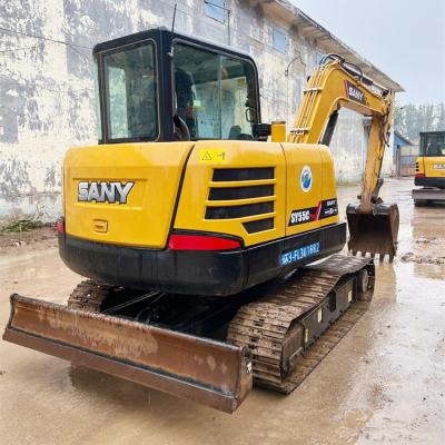Cina 36 KW di potenza cilindro idraulico originale Sany SY55 escavatore di seconda mano a Shanghai in vendita