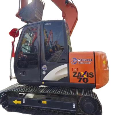 China 2020 Year Hitachi ZX70 7 Ton Used Excavator Transport Width 2.2m Construction Machinery for sale