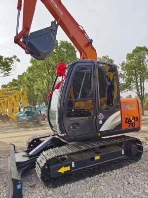China 2020 Year Hitachi ZX70 7 Ton Used Excavator Transport Width 2.2m Construction Machinery for sale