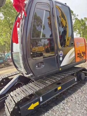 China 2020 Year Hitachi ZX70 7 Ton Used Excavator Transport Width 2.2m Construction Machinery for sale