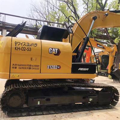 China 12000 KG CAT312 graafmachine Midden tweedehands Japan Originele 2020 Jaar Model in Shanghai Te koop
