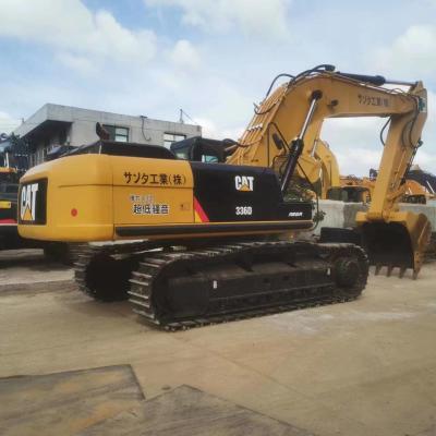 China Hecho en Janpan 36 toneladas usadas excavadora gato Caterpillar 336d en Shanghai en venta