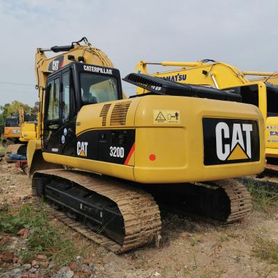 中国 1m3のバケツ容量とオリジナルから2001-4000時間の作業時間を持つホット320d掘削機 販売のため