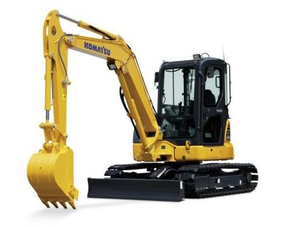 중국 사용 된 코마쓰 PC55 발굴기 5.5톤 일본 미니 발굴기 CAT 엔진과 함께 건강 판매용