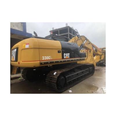 Cina Escavatori usati Cat330 a Shanghai con pompa idraulica originale e 3823 ore di lavoro in vendita