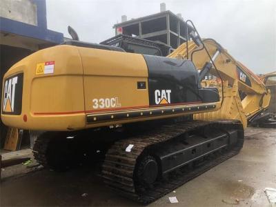 China Gebrauchte Baggermaschine Cat330 in Shanghai mit Originalhydraulikpumpe und 3823 Arbeitsstunden zu verkaufen