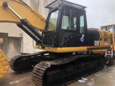 China Gebrauchte Baggermaschine Cat330 in Shanghai mit Originalhydraulikpumpe und 3823 Arbeitsstunden zu verkaufen