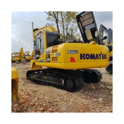 Cina Usato Komatsu PC200-7 Escavatore a trascinatore 0,8m3 Capacità del secchio 20000 KG Peso della macchina in vendita