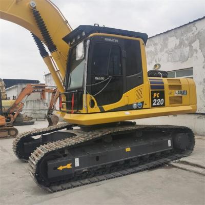 China Hydraulische gebruikte Komatsu PC220-8 graafmachine 22 ton Crawler Digger met originele pomp Te koop
