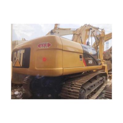 China 2018 Excavadora CAT 325D de fabricación japonesa a precios favorables en Shanghai Peso de la máquina 25000 KG en venta