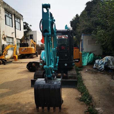 China Excavadora mini Kobelco SK55 usada de 5 toneladas em Xangai Peso operacional 5290KG à venda