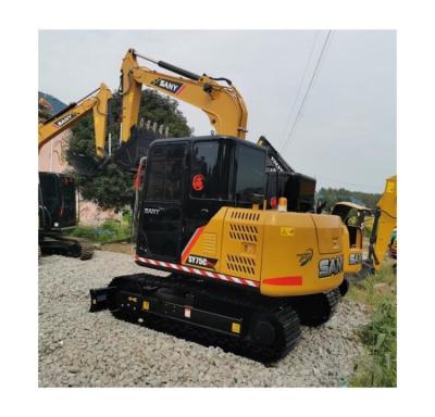 Cina Escavatore idraulico originale da 7 tonnellate Sany SY75 SY75C usato a Shanghai Modello 2022 in vendita