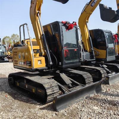 Cina Minore ore di utilizzo Sany SY75 escavatore con pompa idraulica originale e 274 ore di lavoro in vendita