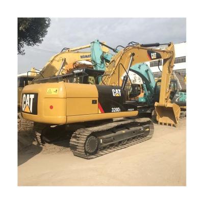 China 2021 Good Condition Japan Original 20 Ton Used Crawler Excavator CAT 320D2 in Shanghai for sale
