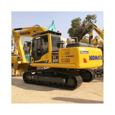 중국 110 KW 좋은 상태 일본 원본 20 톤 수압 사용 코마쓰 PC200-8 상하이 출구 판매용