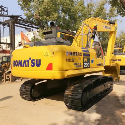 China Japan Original 20 ton Gebruikte PC200-8 Graafmachines Komatsu Graafmachine PC200-8 Te koop