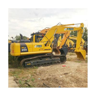 중국 110 KW 좋은 상태 일본 원본 20 톤 수압 사용 코마쓰 PC200 8 상하이의 발굴기 판매용