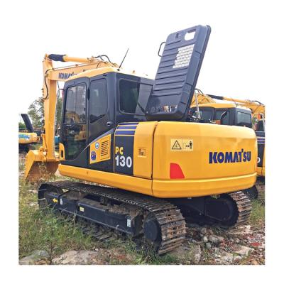 중국 일본은 상하이에서 좋은 상태의 코마쓰 PC130 발굴기 13 톤 크롤러 기계 무게 판매용