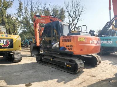 Cina 12 tonnellate usato Hydraulic Crawler Excavator Hitachi ZX120 Giappone originale con motore ISUZU in vendita