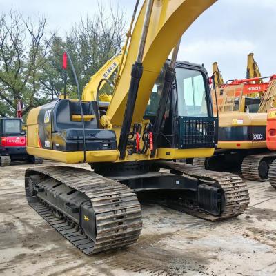 China Goed gebruikte graafmachine CAT 320 20 ton met originele hydraulische pomp uit Japan Te koop