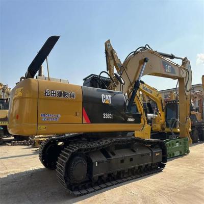 China 208KW Usado Cat 336D2 Excavadora com martelo de quebra no Japão 2000 horas de trabalho à venda