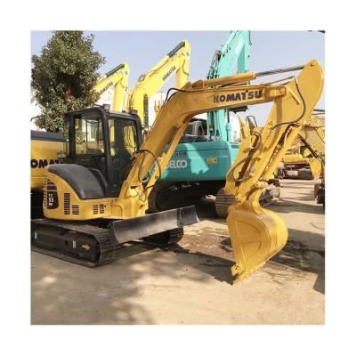 중국 좋은 상태 5 톤 미니 사용 코마쓰 PC55MR 크롤러 발굴기 일본에서 엄지 손가락 판매용