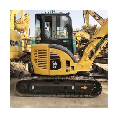 중국 1896 근무 시간 오리지널 수압 펌프 5톤 미니 사용 된 발굴기 코마쓰 PC55MR-2 판매용