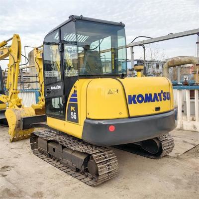 China 5300KG Peso de operação Japão original usado Komatsu PC56 Crawler Excavator 34,5KW à venda